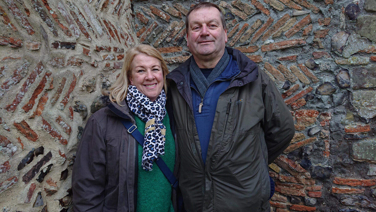 Peter and Jane Edwards at Reedham Church | Paul Dickson